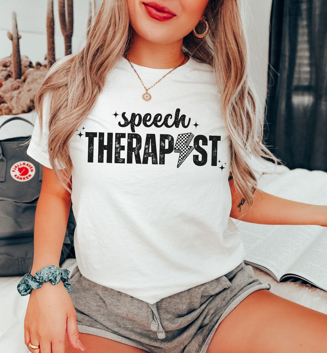 Speech Pathologist Shirtspeech Therapy Shirtslp Shirtslp - Etsy