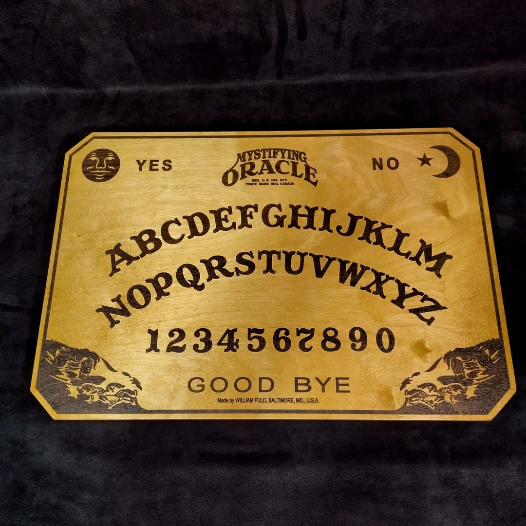 1938 Style William Fuld Mystifying Oracle Board Replica 15x22 Size - Etsy