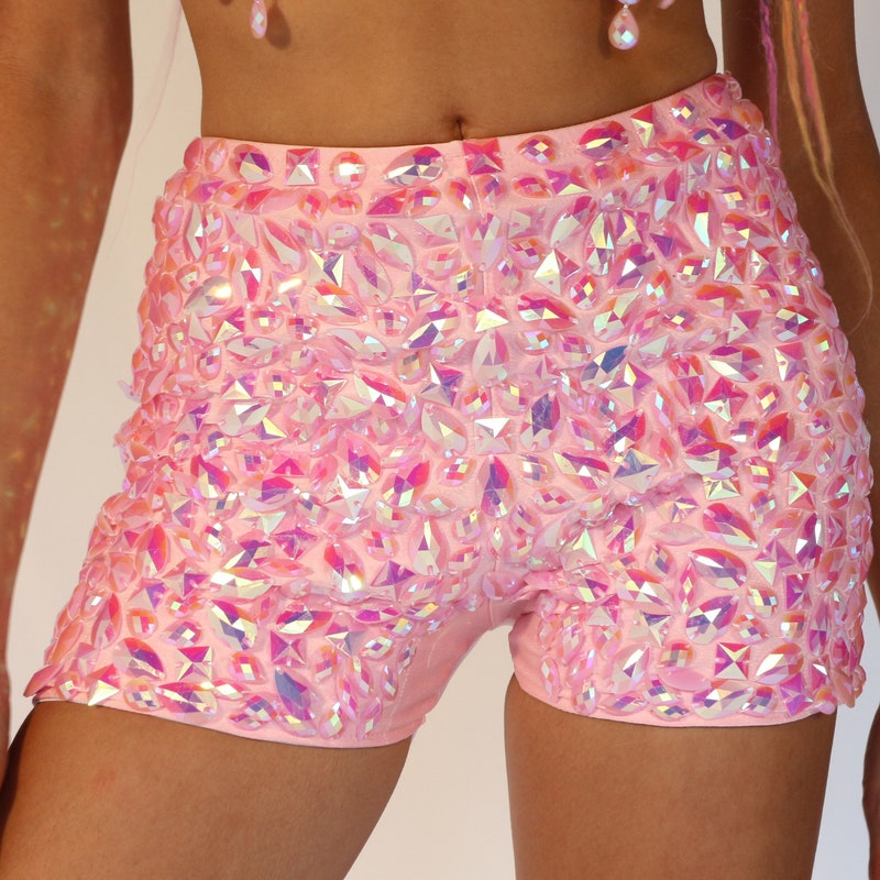 Sequined Shorts - Etsy