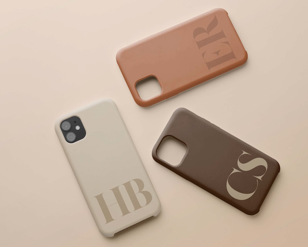 Personalized Initial iPhone Case, iPhone 15 Pro Case, iPhone 14 15 Pro ...