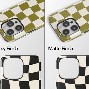 Groovy Check iPhone Case Olive Green, iPhone 15 Plus Case, 14 Pro Case, 12 11 13 Pro Max Case - Etsy