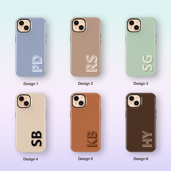 Monogram Phone Case - Etsy