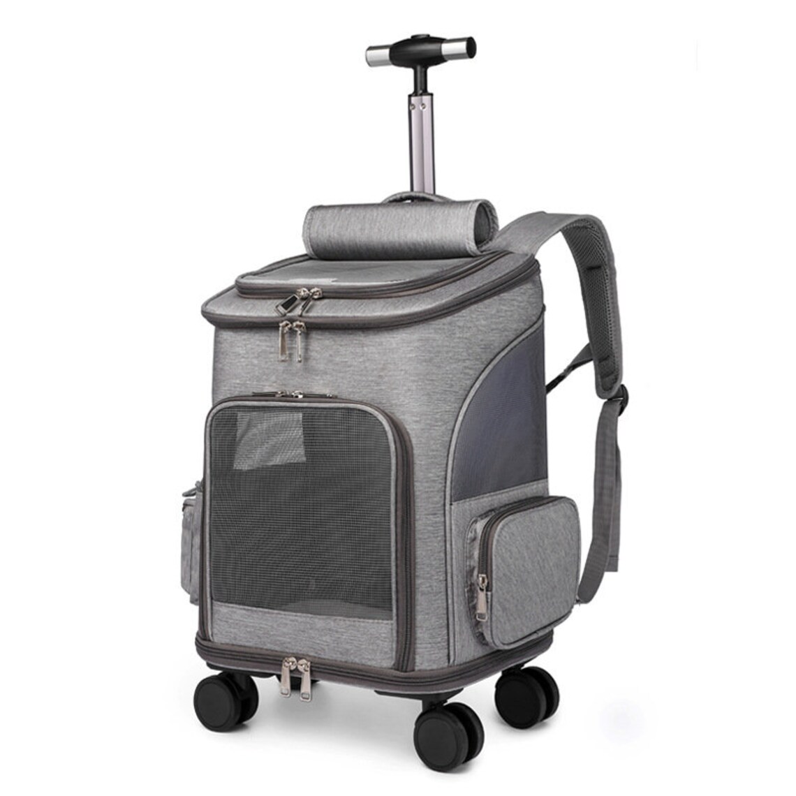 Portable Folding Trolley Pet Backpack Traveling - Etsy