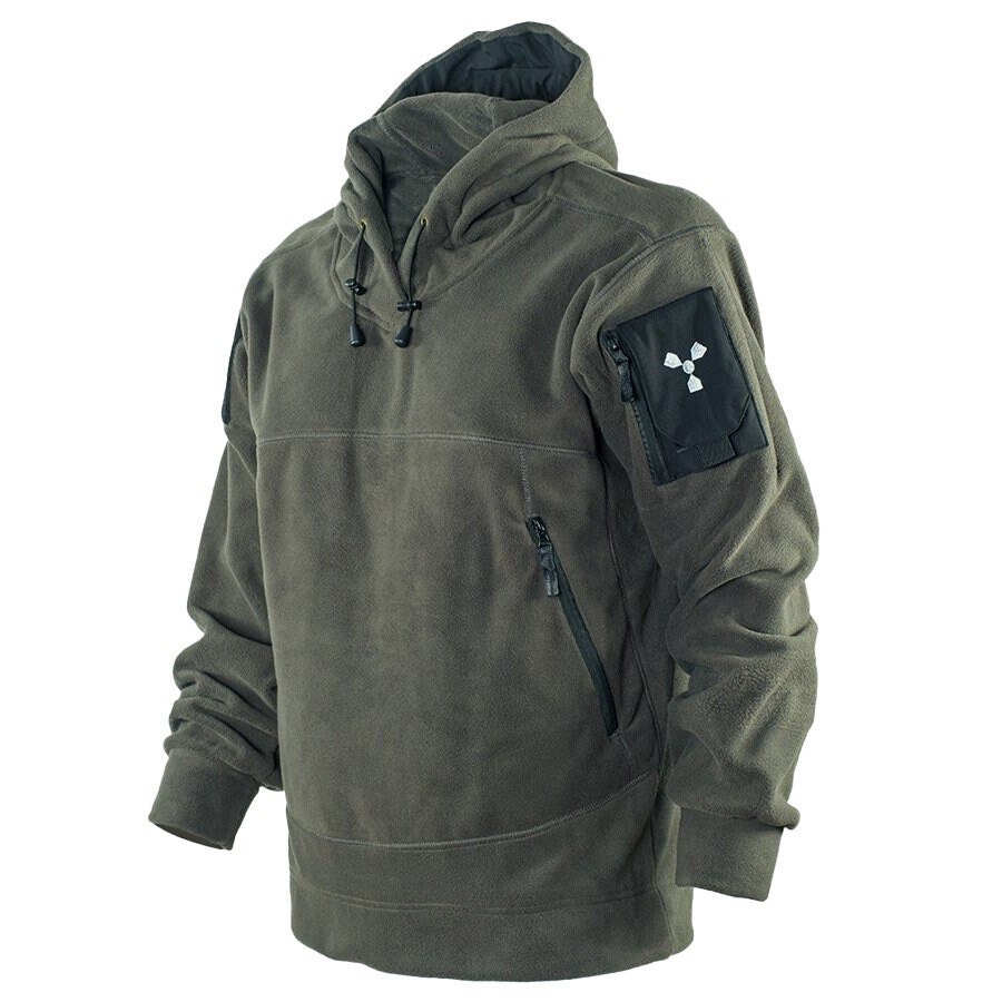 Mens Tactical Fleece Hoodie Jacketmilitary Army Camouflage - Etsy