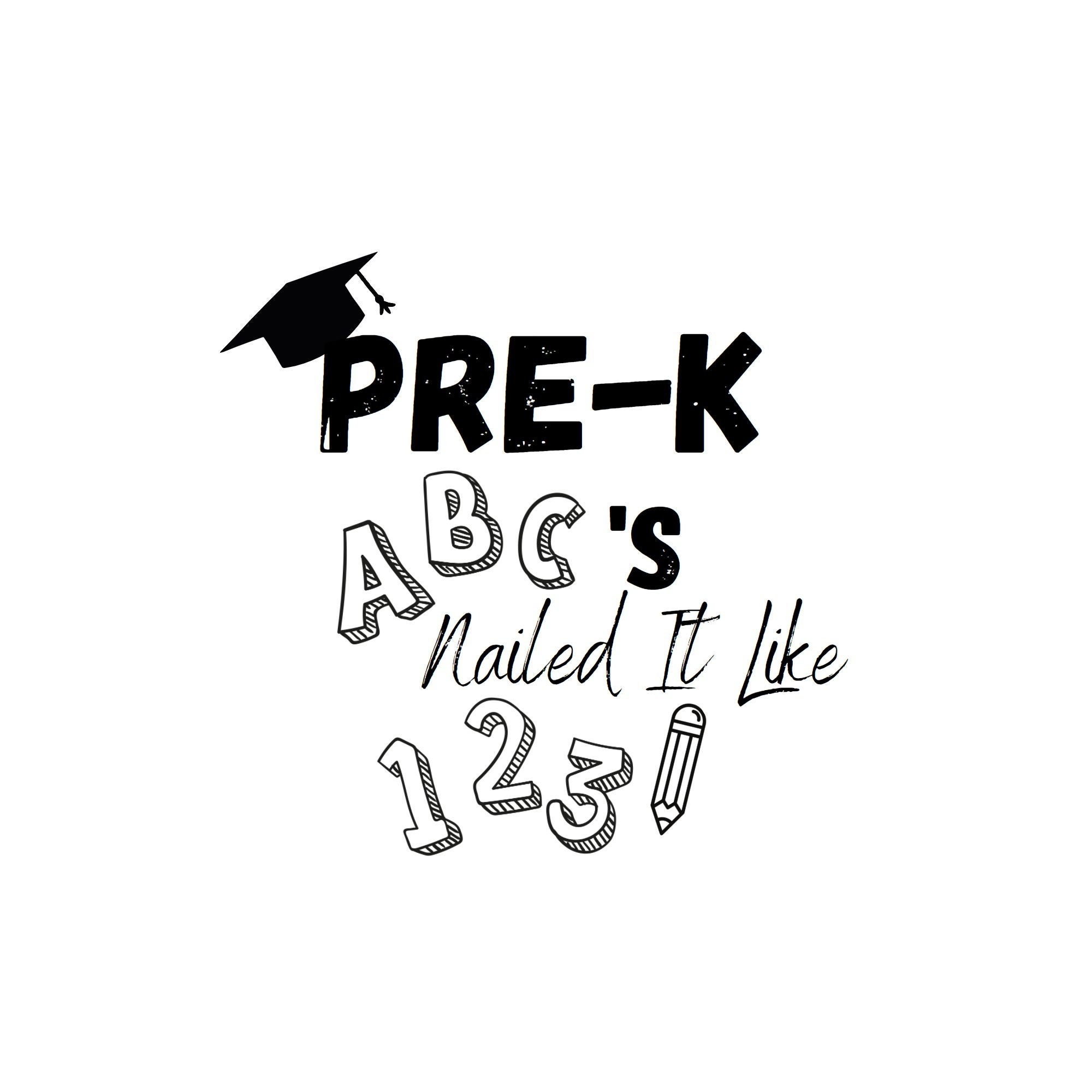 Pre-k Graduation Svg/jpg/png Digital Download - Etsy