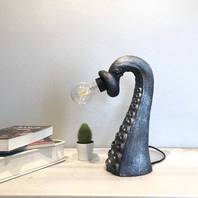 Octopus Statue Octopus Lamp Handmade Lamp Octopus - Etsy