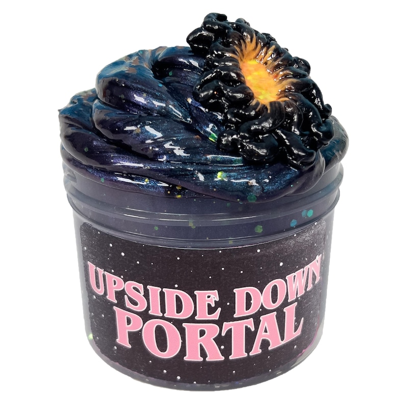 Black Slime With Charms - Etsy