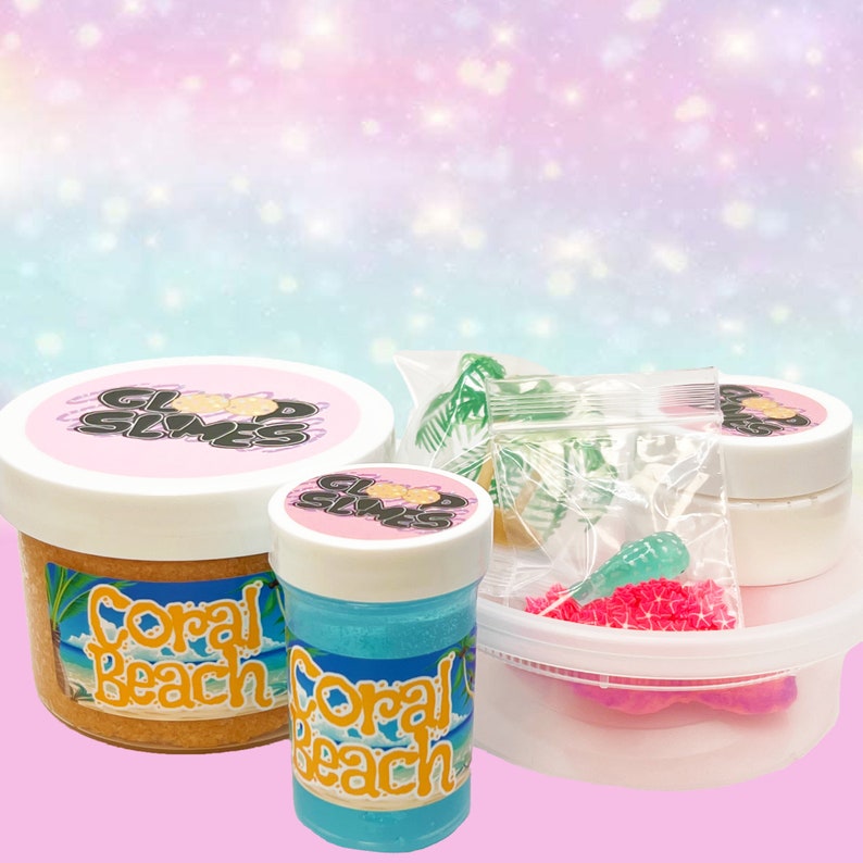 Coral Beach Slime - Etsy