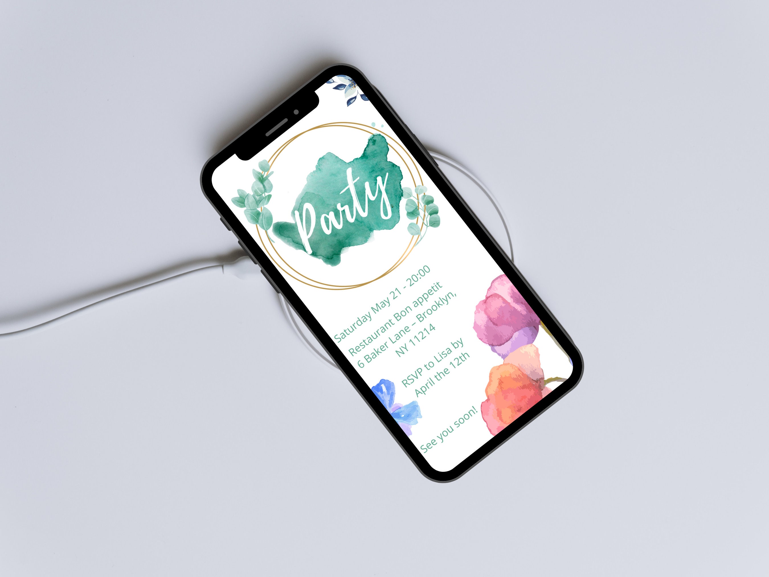 Digital Birthday Invitation Template - Etsy