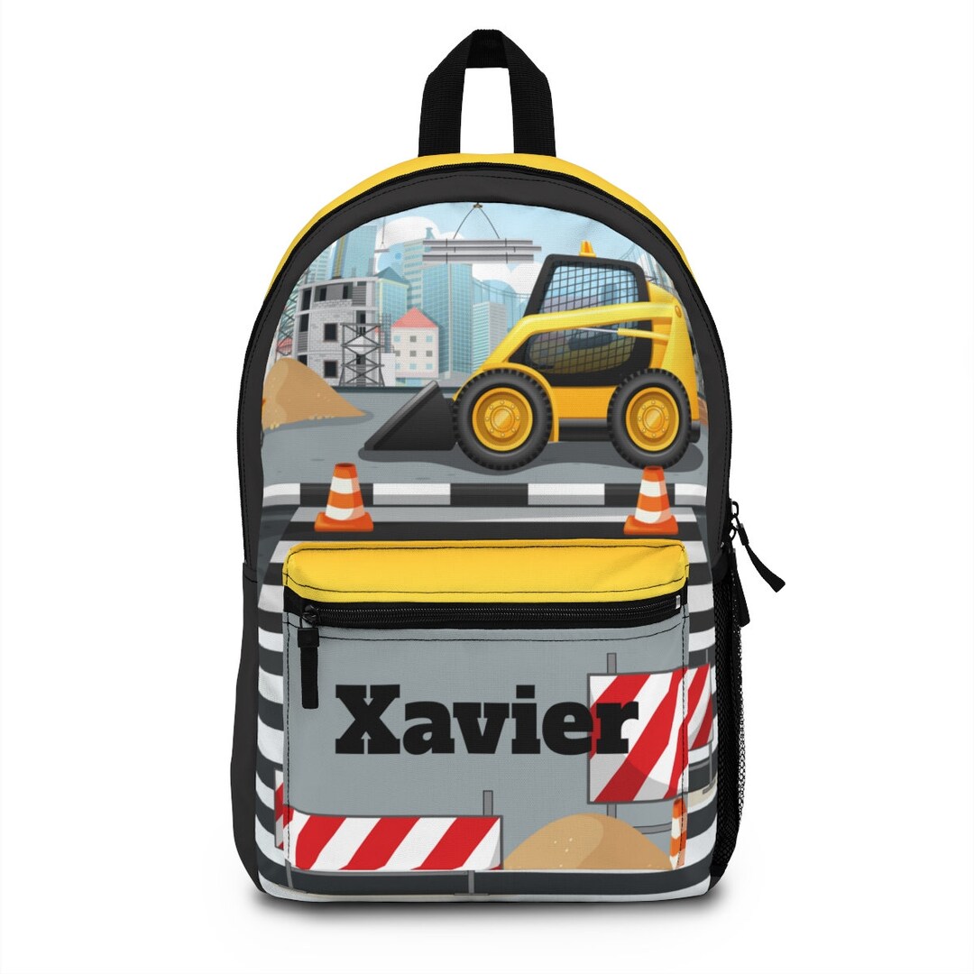 Construction Digger Backpack, Back Pack for Kids, Backpack Boys ...