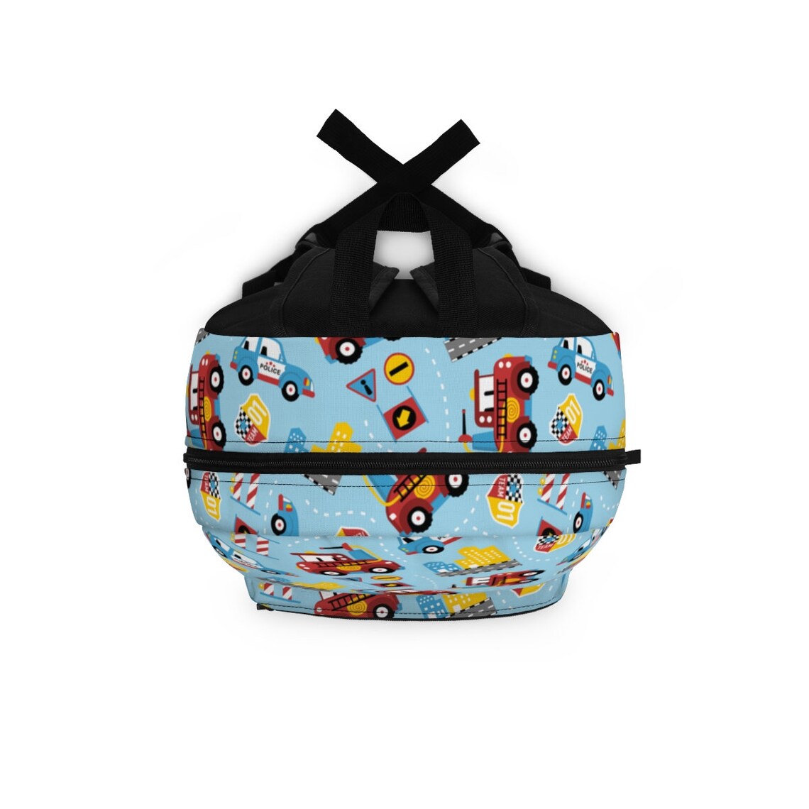 Fire Truck Backpack for Boys, Personalize Name Back Pack for Boy ...