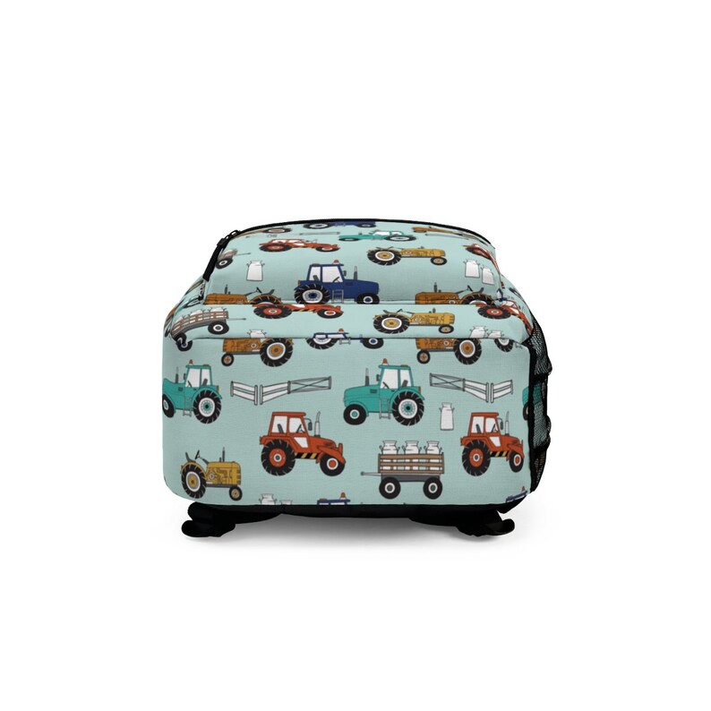 Tractor Backpack for Boys, Personalize Name Back Pack for Boy, Custom ...