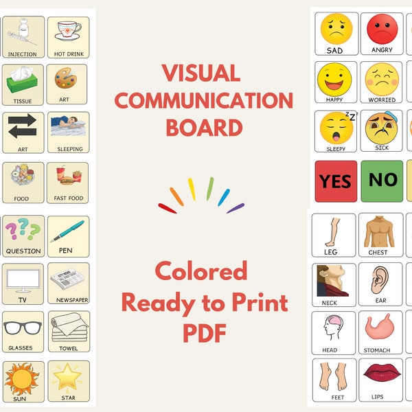 Printable Pecs - Etsy