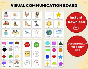 Communication Cards for Seniors - Etsy