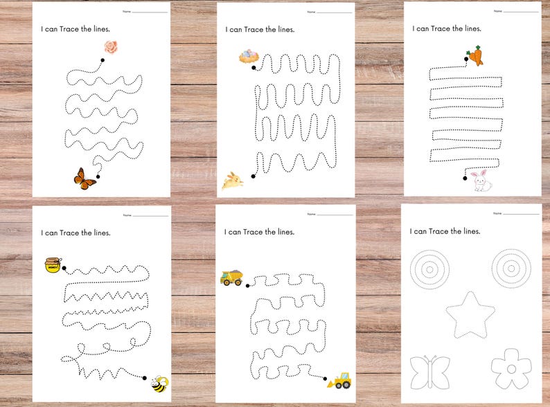 Preschool Shape Tracing, Basic Shape Tracing, Shape Tracing Worksheets ...