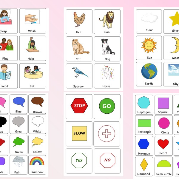Printable Pecs - Etsy