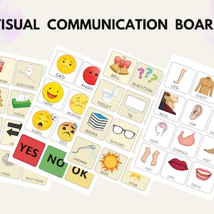 Communication Cards for Seniors, Printable Pecs Communication Cards ...