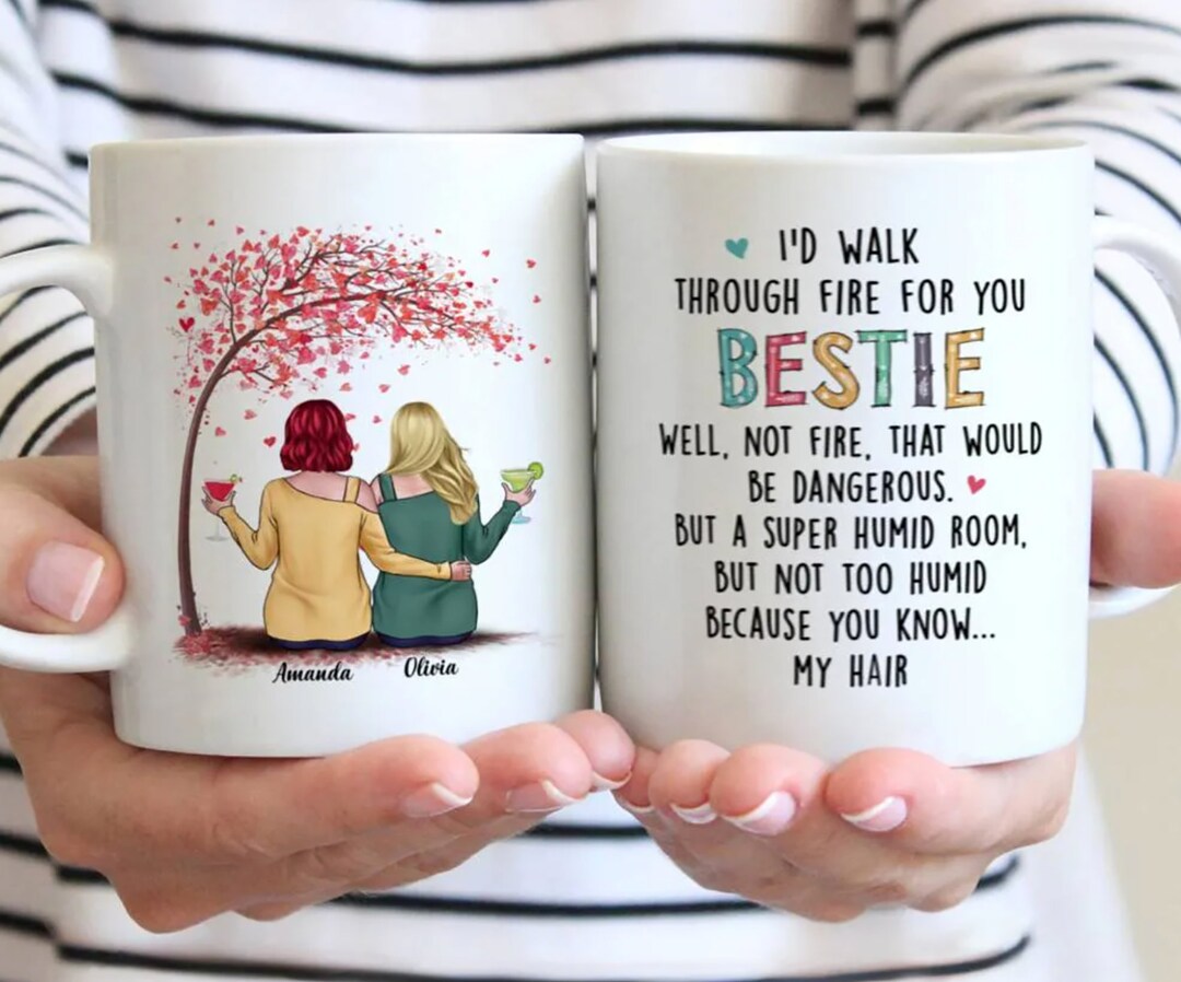 Up to 5 Besties - Love Tree - I'd Walk Through Fire for You Bestie ...