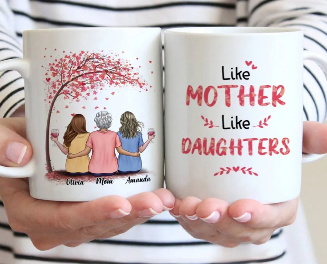 Mother & Daughters Like Mother Like Daughter Mother's Day - Etsy