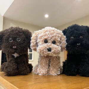 Knitted Cockapoo Teddy - Etsy