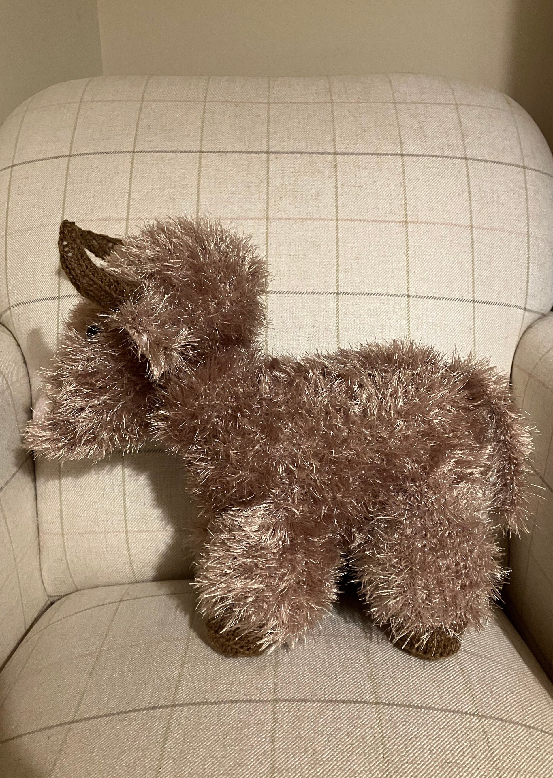 Knitted Highland Cow Toy - Etsy