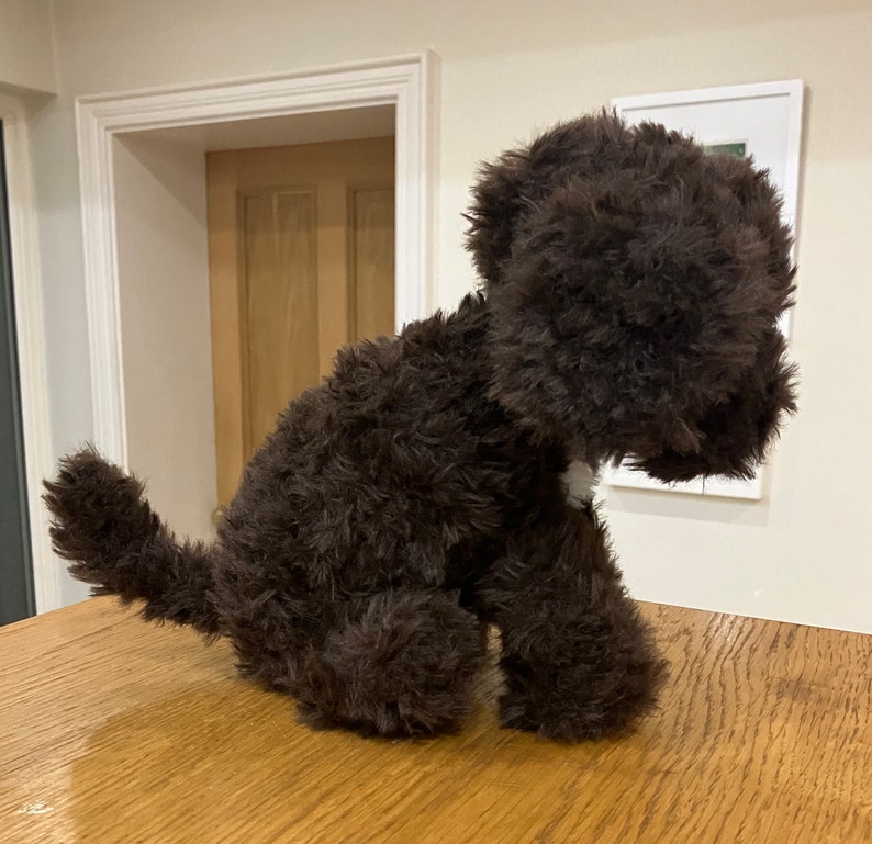 Knitted Cockapoo Teddy - Brown - Etsy