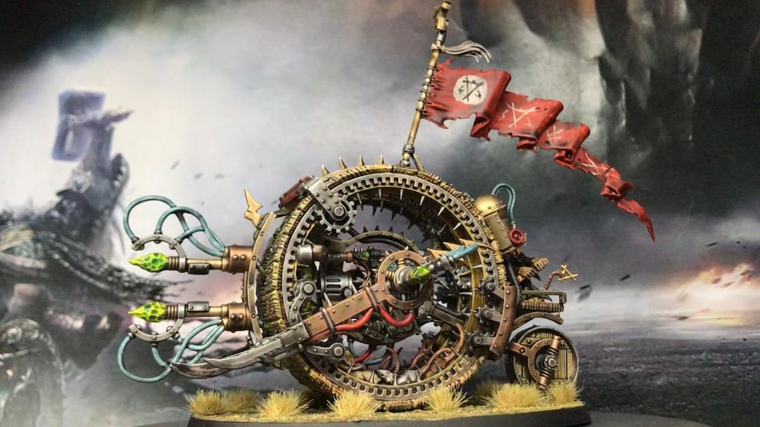 Warhammer Age of Sigmar Skaven Doomwheel High Detail - Etsy