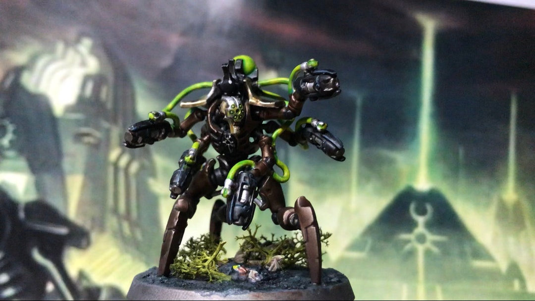 Warhammer 40K Necrons Hexmark Destroyer Painted - Etsy