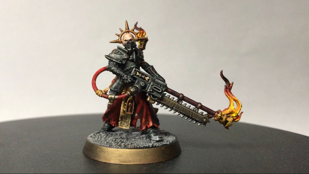 Warhammer 40K Adepta Sororitas Ministorum Priest With Vindictor Pro ...