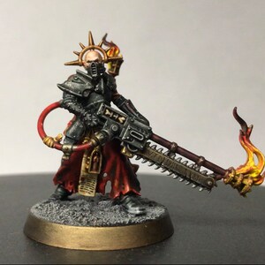 Warhammer 40K Adepta Sororitas Ministorum Priest With Vindictor Pro ...