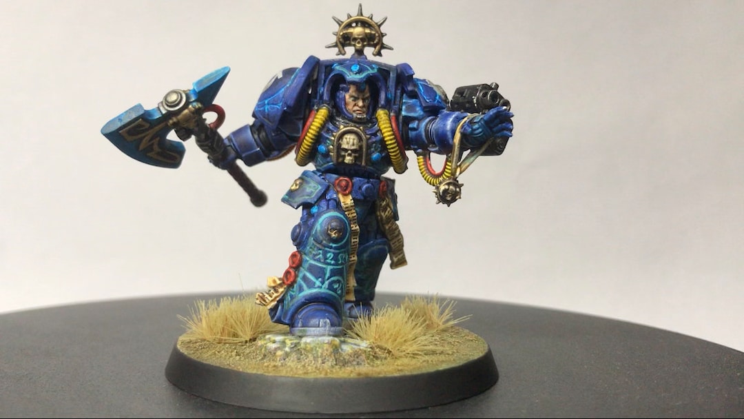 Warhammer 40K Leviathan Scriptor With Terminator Armor Highly Detailed Painted - Etsy