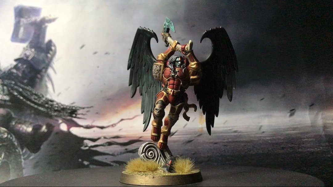 Warhammer 40k Blood Angels Astorath the Grim Highly Detailed Painted - Etsy