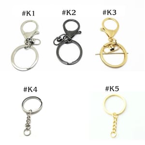 Custom Hand Embroidered Keychain, Flower Embroidered Keychain ...