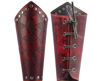 Leather Cuff Gauntlet - Etsy