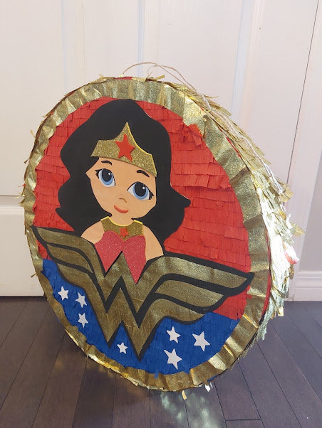 Wonder Woman Pinata, WW Pinata Superheroes Girls Pinata Wonder Woman ...