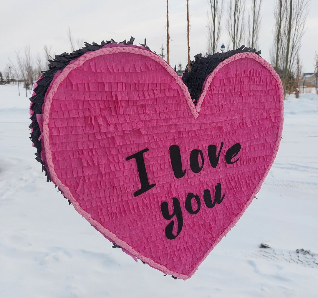 Valentine's Day Piñata, Pinata, Ready to Ship, Love Gift, Love Surprise ...