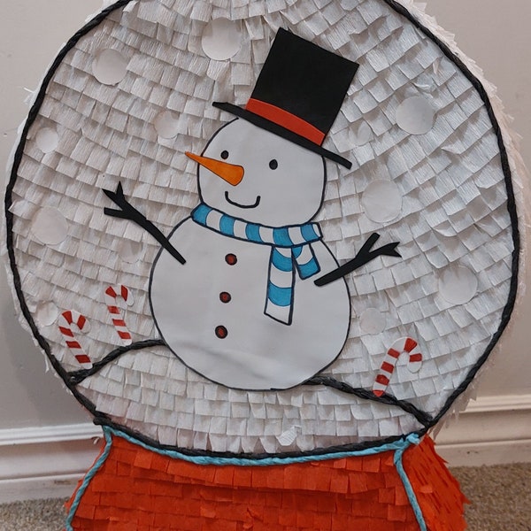 Snowman Pinata - Etsy