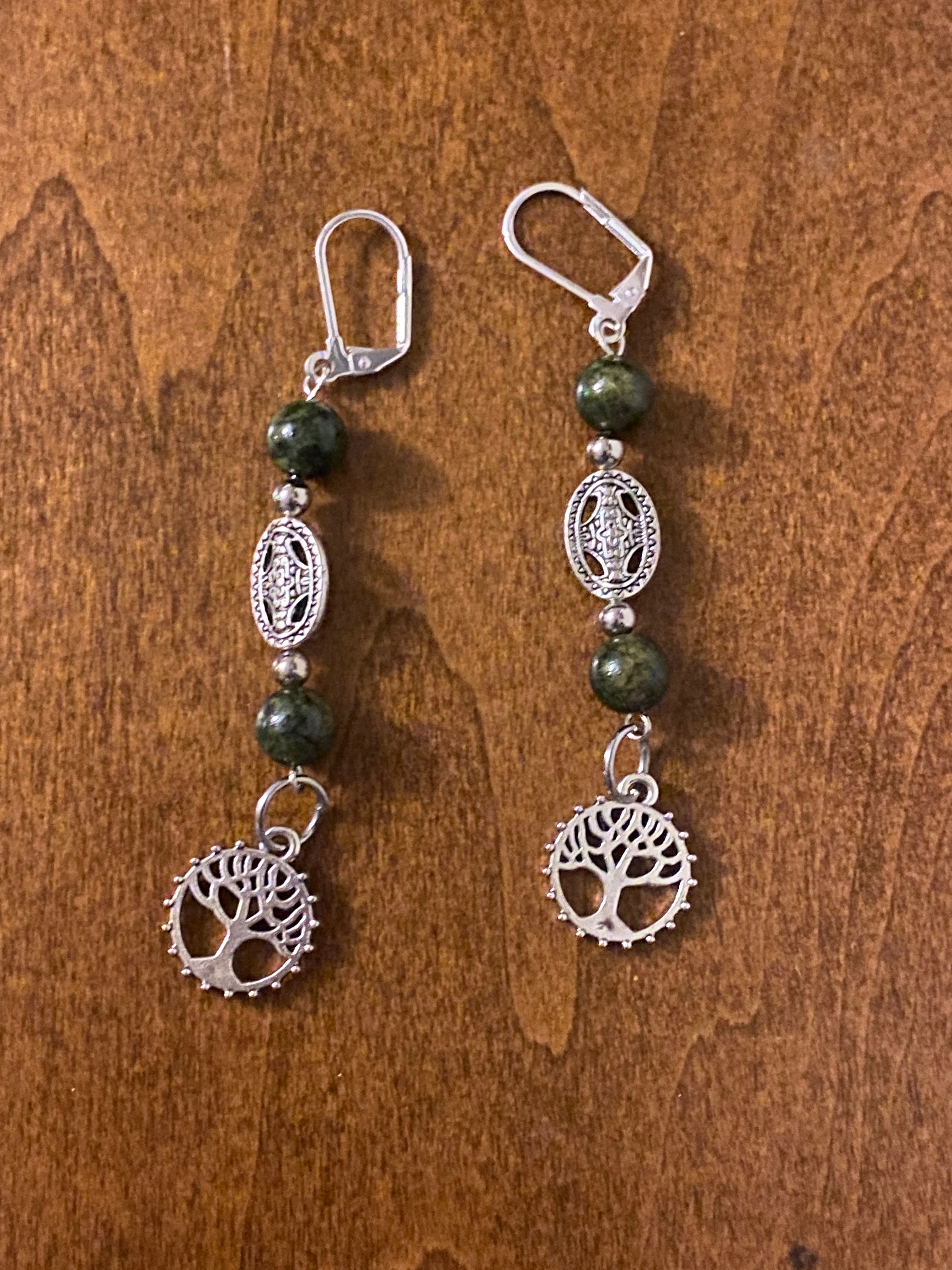 Tree of Life in Green - Etsy