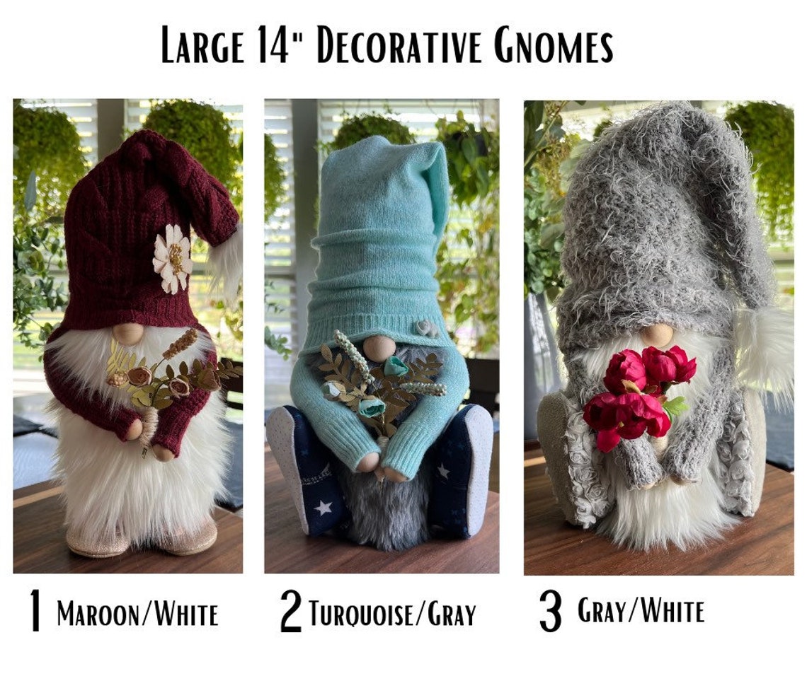 Handmade Gnomes - Etsy