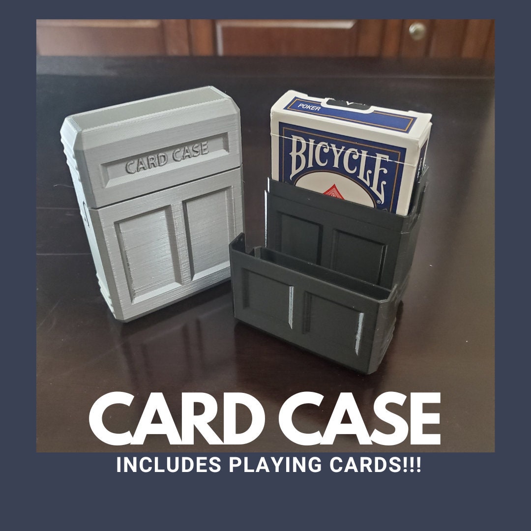 Playing Card Case - Comes With Playing Cards! - Etsy
