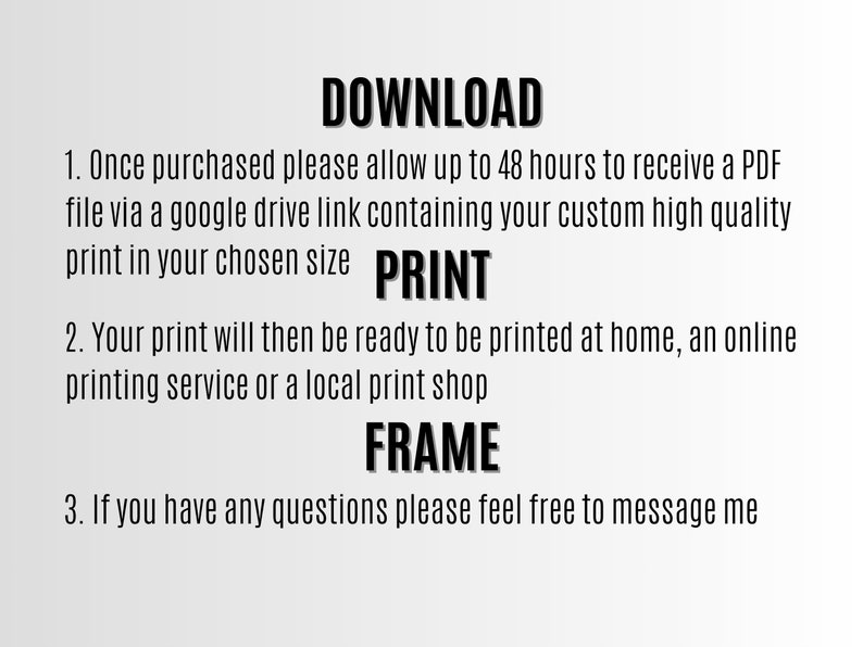 Custom Album Poster Music Posters Album Cover Print Choose Your ...