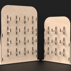 Laser Cut Keychain Display Stand Svg Graphic Market Showcase - Etsy ...