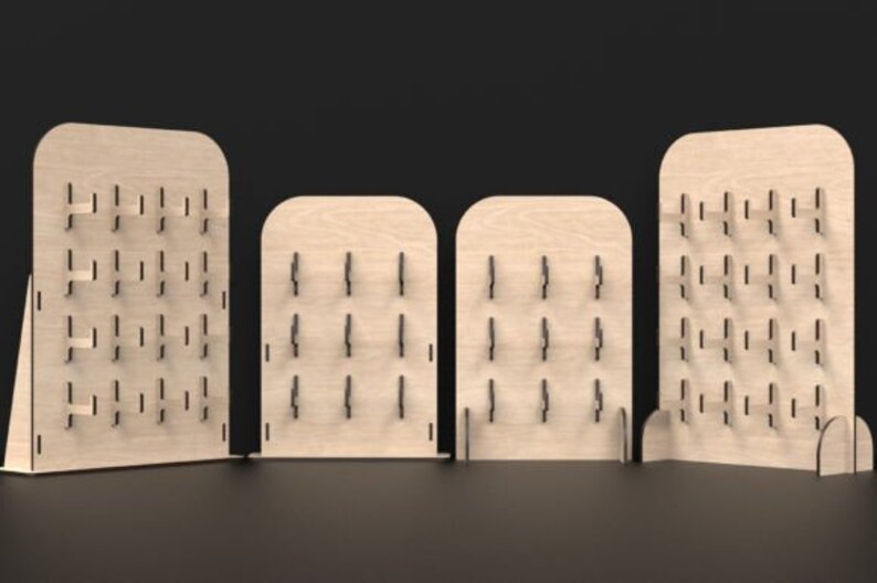 Laser Cut Keychain Display Stand Svg Graphic Market Showcase - Etsy ...