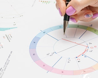 Custom Birth Chart Book - Etsy