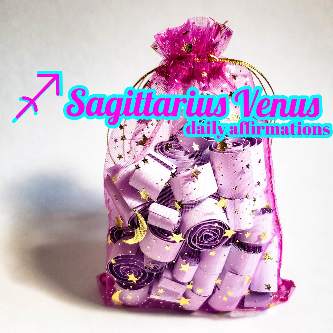 Sagittarius Venus Affirmations- 62 Daily Mindful Affirmations, Zodiac ...