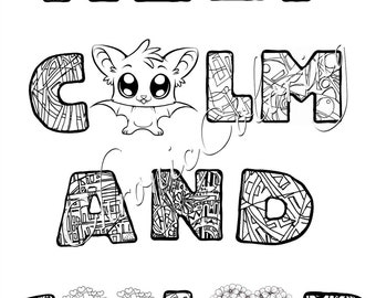 Chronic Illness Coloring - Etsy