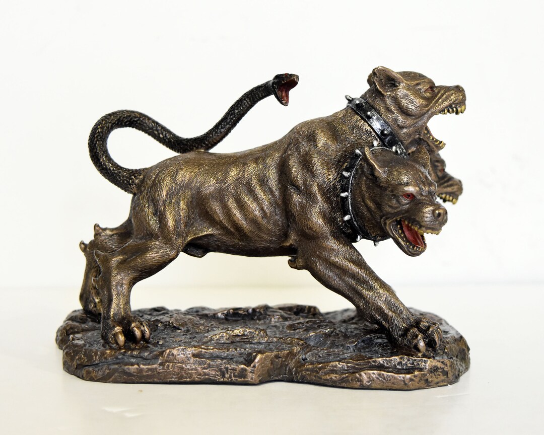 Cerberus Kerberos Three-headed Hound of Hades Guards Gates of the ...