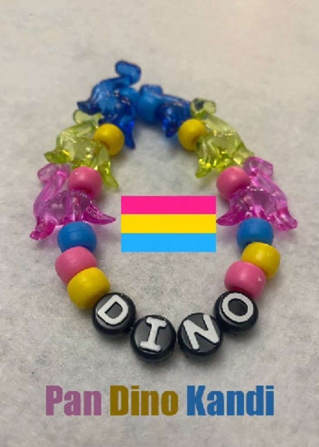 Pan Pride Dino Kandi adjustable and Comfortable - Etsy