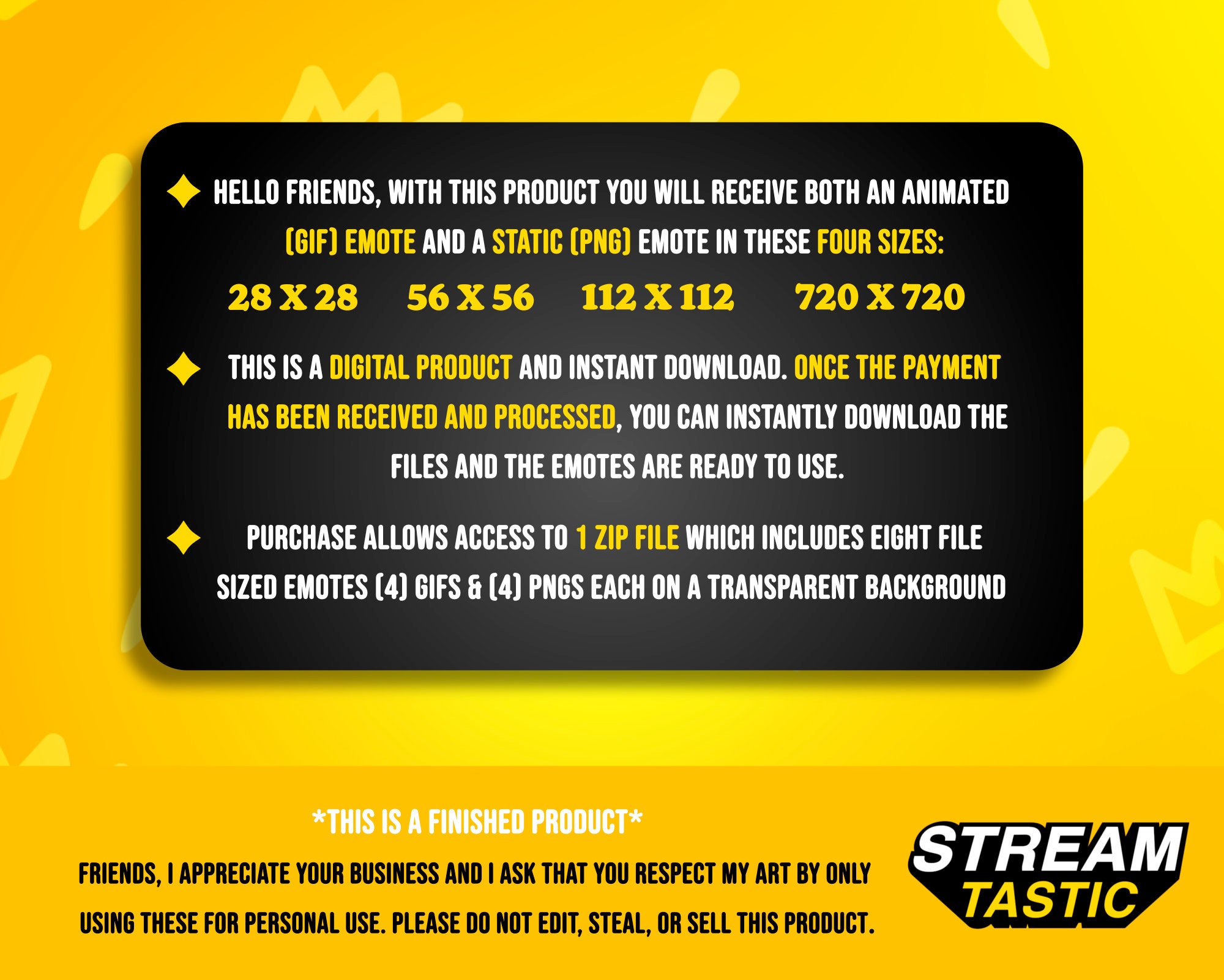 Animated Twitch Emote / Toxic Text Animated & Static Emote / Streamtastic / Animated Gif and Png ...