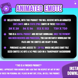 Animated WAP Text Emote/ Static & Animated Twitch Emote / Streamtastic / Animated Gif and Png ...